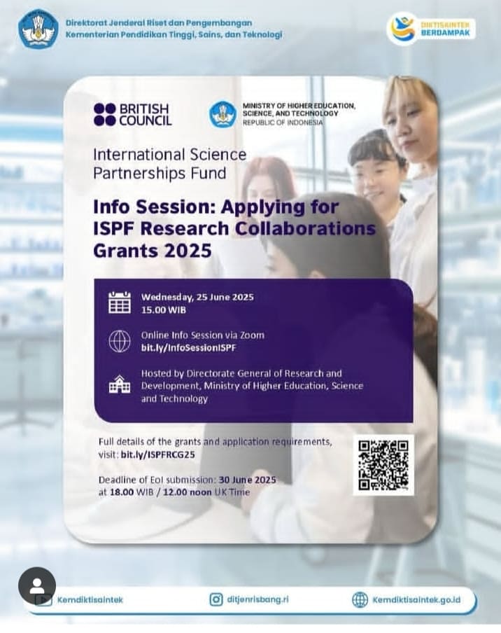 ISPF Research Collaboration Grants 2025 | UNIVERSITAS NEGERI GORONTALO